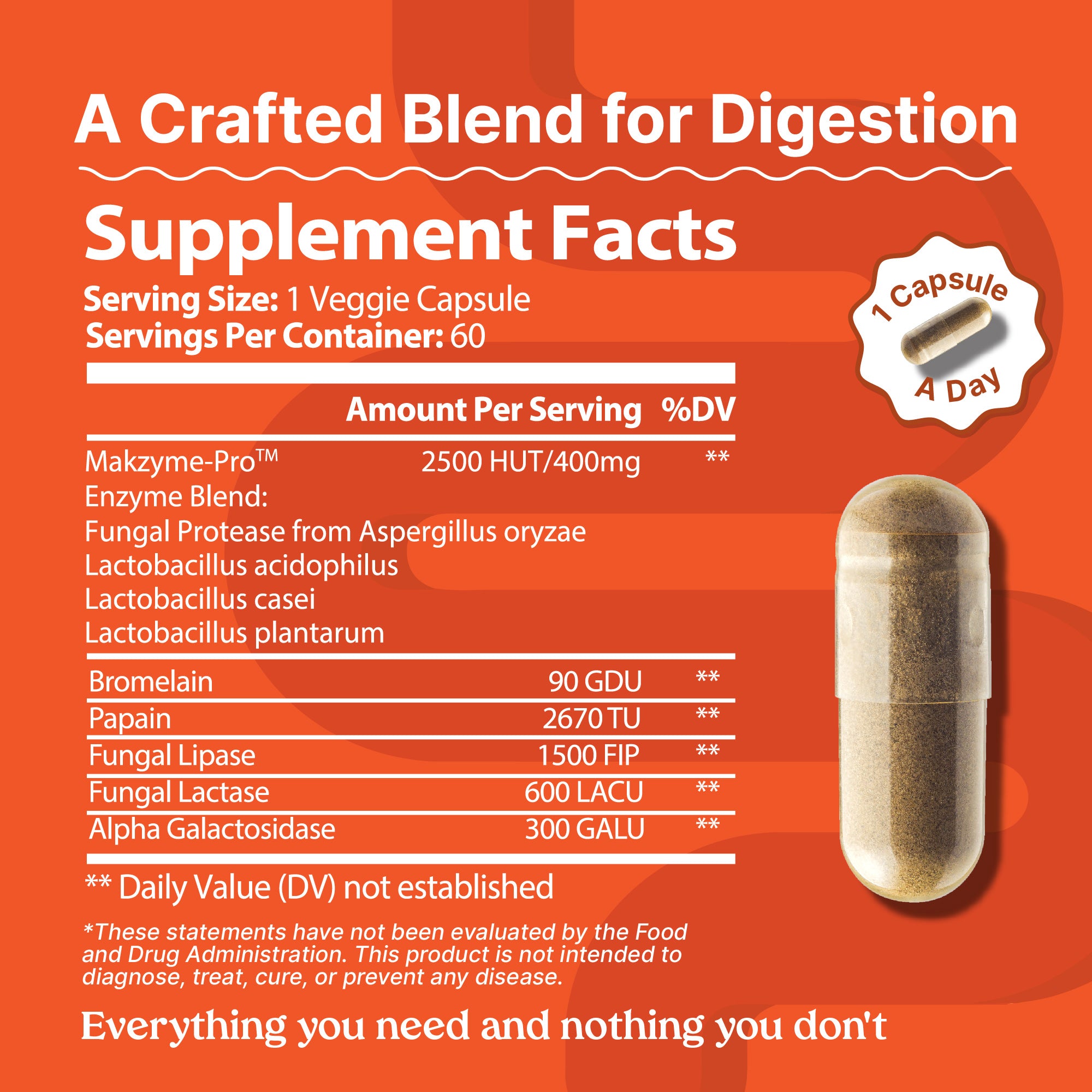 Debloat Me - Digestive Enzyme Capsules – Poop Like a Champion®